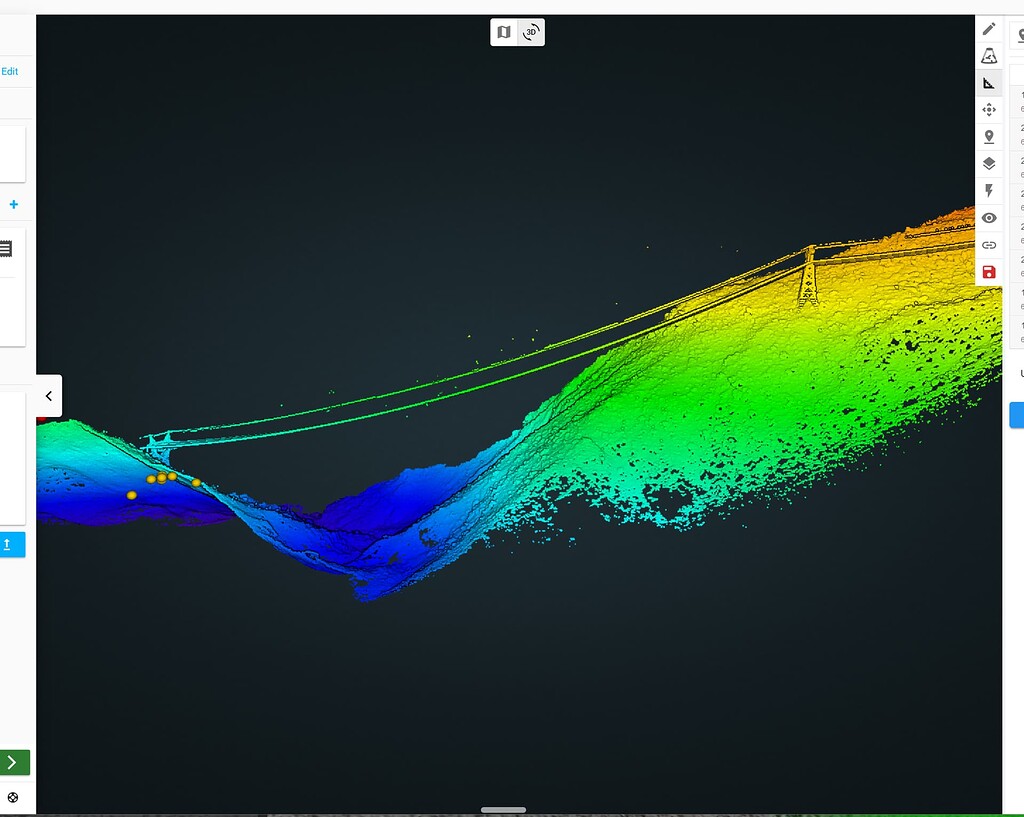 R2A Transmission line capture with large elevation changes - Data ...