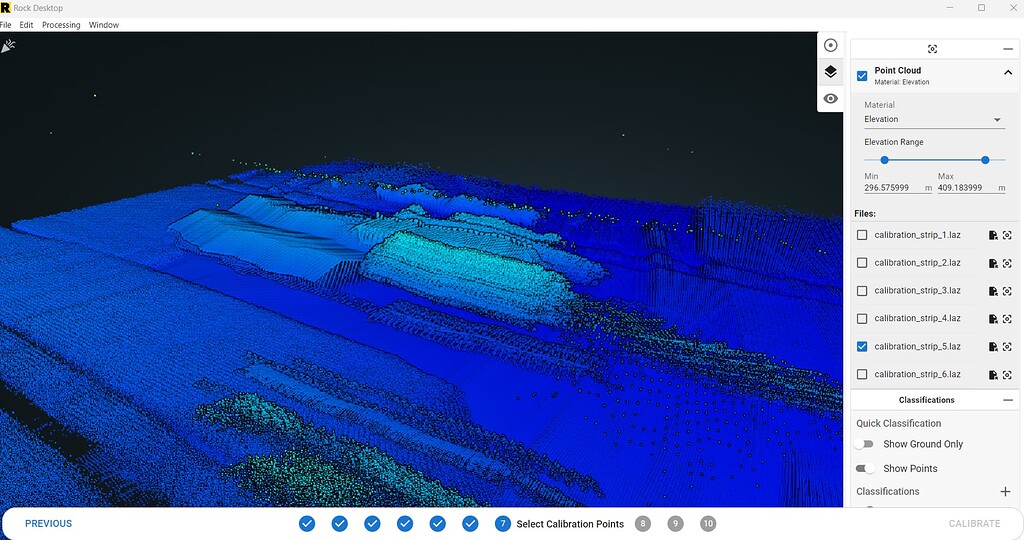 Strange Point Cloud - ROCK Desktop - ROCK robotic
